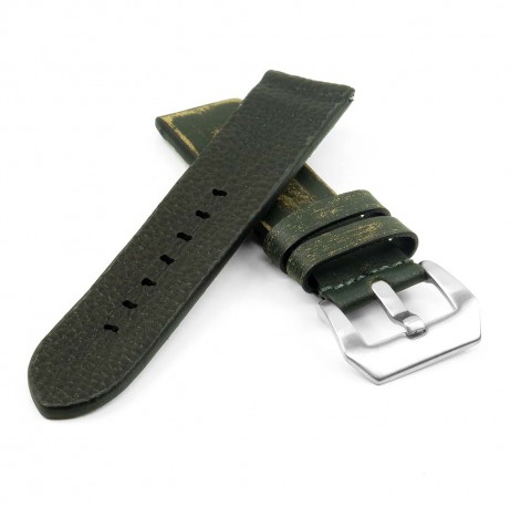 Destroyed Thick Leather Strap | StrapsCo