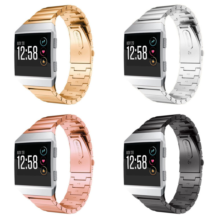 Modern Stainless Steel Strap for Fitbit Ionic | StrapsCo