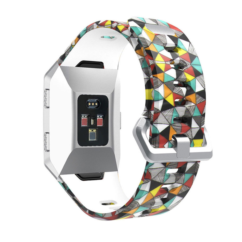 Patterned Rubber Strap for Fitbit Ionic | StrapsCo