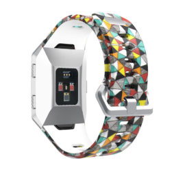 Patterned Rubber Strap for Fitbit Ionic | StrapsCo
