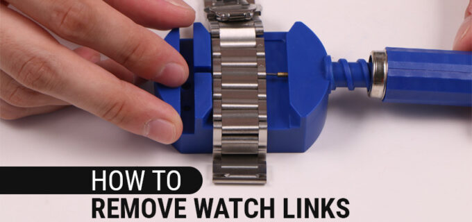 How To Remove Watch Links With Tool | StrapsCo