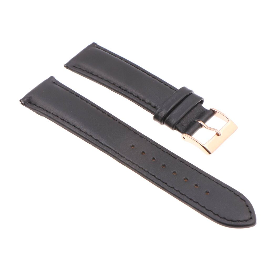 20mm Leather Smart Watch Strap (Short, Standard, Long) | StrapsCo