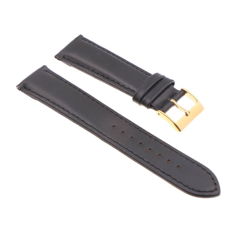 20mm Leather Smart Watch Strap (Short, Standard, Long) | StrapsCo