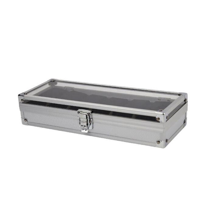 Aluminum Watch Box for 6 Watches | StrapsCo