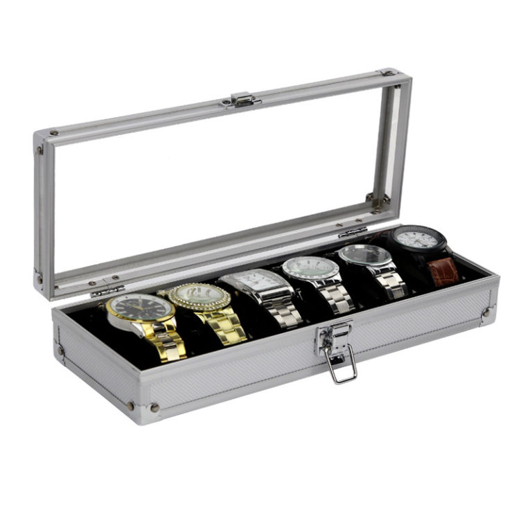Aluminum Watch Box for 6 Watches | StrapsCo