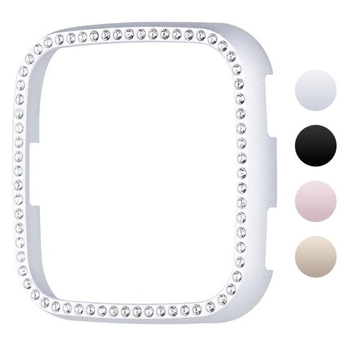Protective Case with Rhinestones for Fitbit Versa | StrapsCo