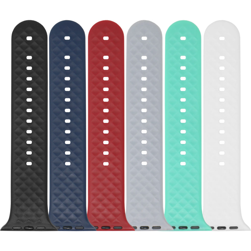 Rubber Waffle Grooved Strap for Apple Watch | StrapsCo