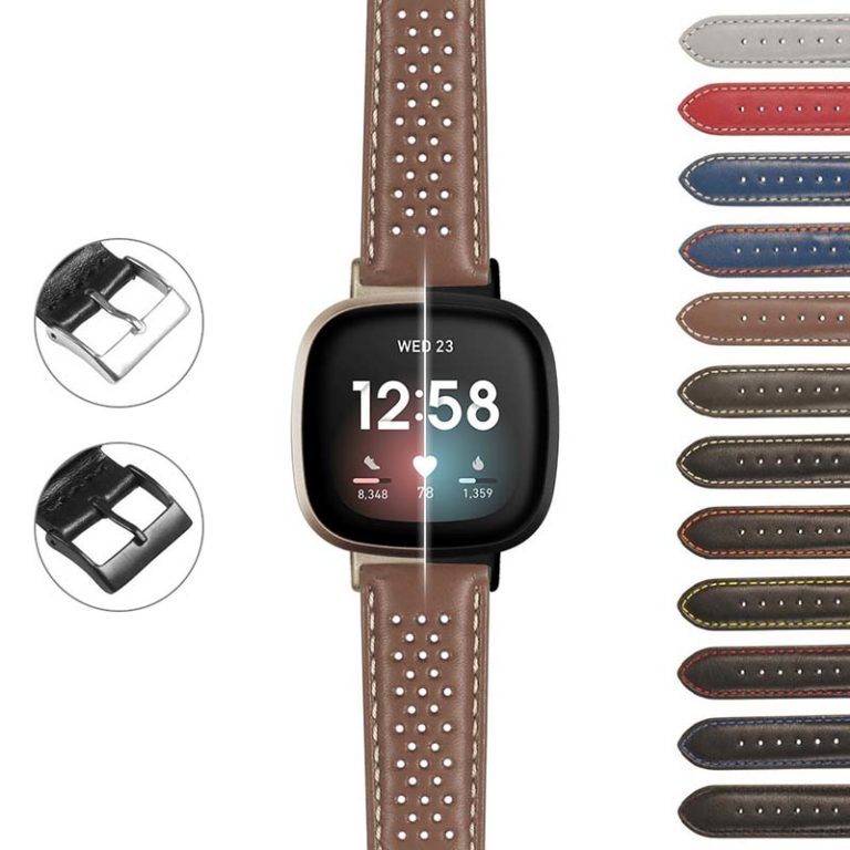 Perforated Rally Strap for Fitbit Sense | StrapsCo