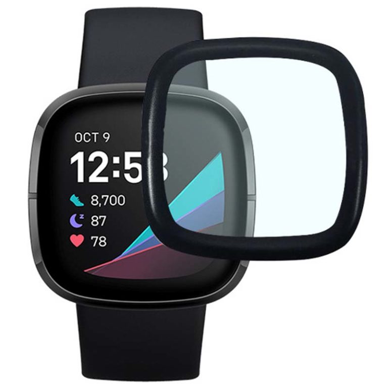 Curved Screen Protector for Fitbit Sense | StrapsCo