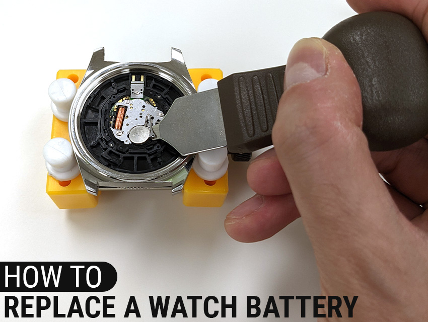 How To Replace A Watch Battery | StrapsCo