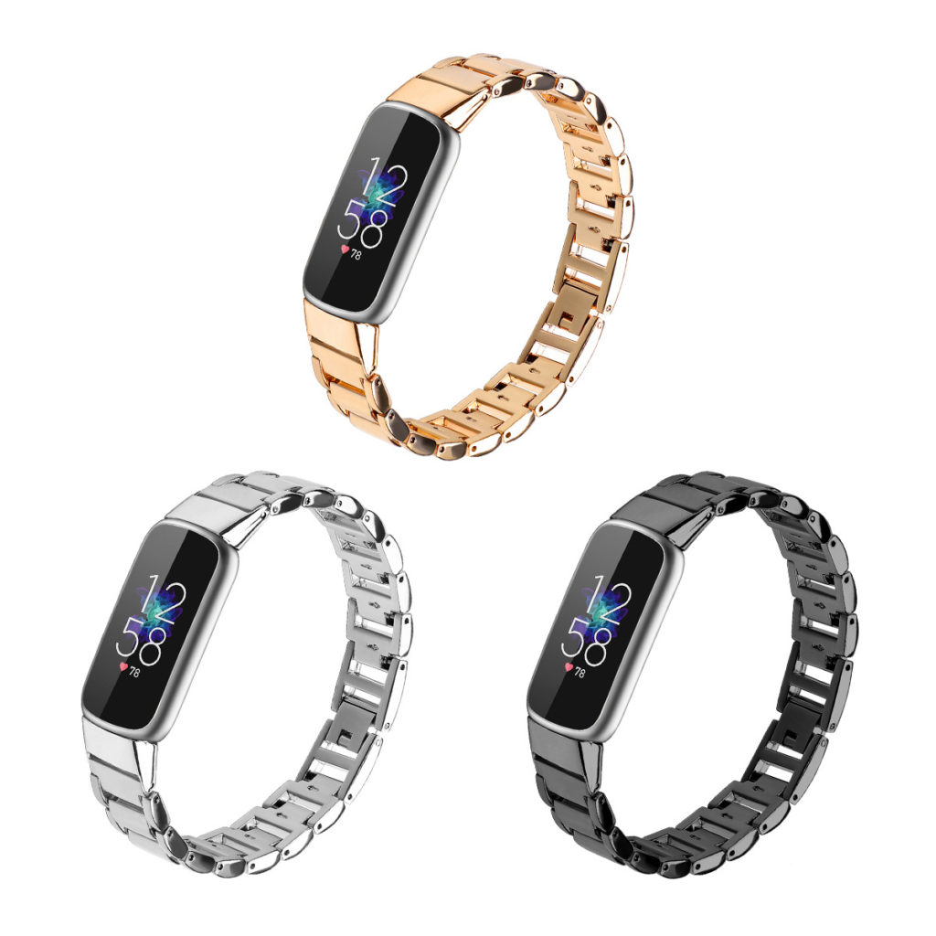 Slim Stainless Steel Band for Fitbit Luxe | StrapsCo